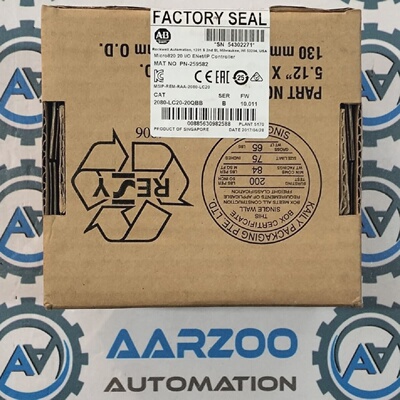 ALLEN BRADLEY 2080LC2020QBB Micro820 Controller IO ENetIP Ne