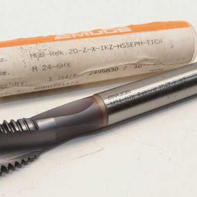 EMUGE M24 Gewindebohrer MGB Rek. 2D Z X IKZ HSSEPM TICN M246