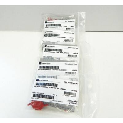 5x Schneider ElectricTSX Momentum 170XTS00100 Terminal -unus