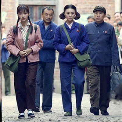80年代复古港风女装明星同款设计感夏季知青下乡话剧港式套装