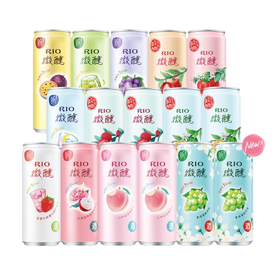 RIO预调鸡尾酒微醺330ml*12罐