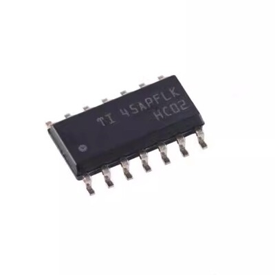 原装正品 SN74HC02DR SOIC-14 四路2输入正或非门 贴片逻辑芯片