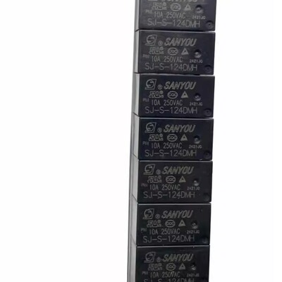 三友继电器SJ-S-105 112 124LM DM DMH 3/5/10A 5V12V24V 4脚