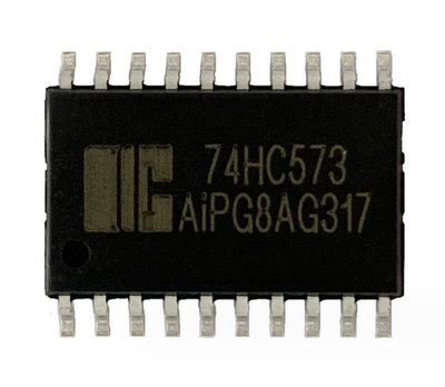 中微爱芯 AIP74HC573替74HC573D带三态控制的8位锁存器 SOP20