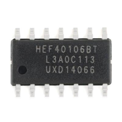全新原装 HEF40106BT SOP-14 六角反相施密特触发器逻辑芯片