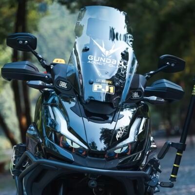 适用本田ADV350车头风挡反光贴纸