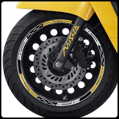 适用于本田ns150la专用轮毂贴减震贴反光车贴复古踏板装饰车身贴