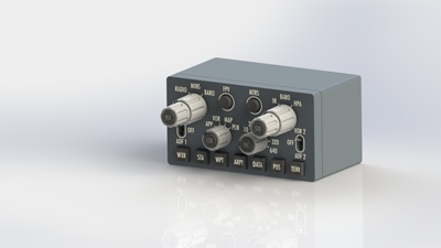 模拟飞行民航电子仪表控制开关