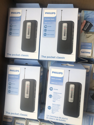 Philips飞利浦便携式调频收音机TAR1506双波段FMMW两波段