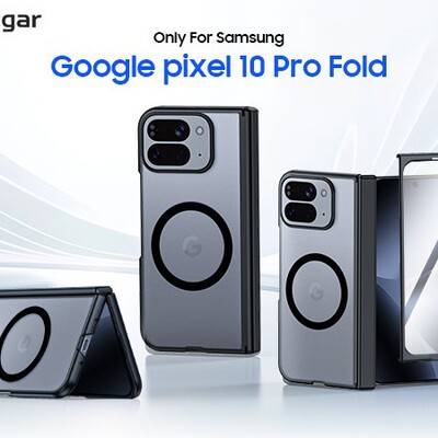 适用跨境谷歌Pixel10ProFold无线充磁圈手机壳新款谷歌pixel 10pro fold磁吸铰链保护套壳膜一体全包镜头保护