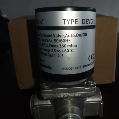 原装正品 美德韦madewelle 快开快闭电磁阀 DEVG15 现货