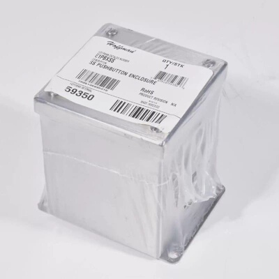 HOFFMAN 59350 Hole Stainless Pushbutton Enclosure NEW