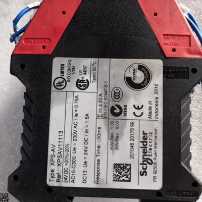 安全继电器 XPS-AV XPSAV11113P XPS-AR XPSAR311144 24VDC现货