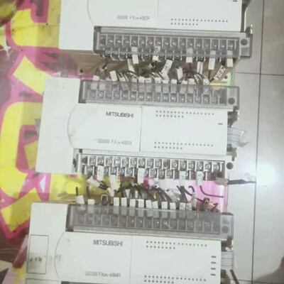 拆机PLC FX2N/48ER2个实物拍照，功能正常
