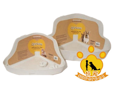 【超宠】英国进口Options奥普森兔子荷兰猪用品可固定大pp厕所