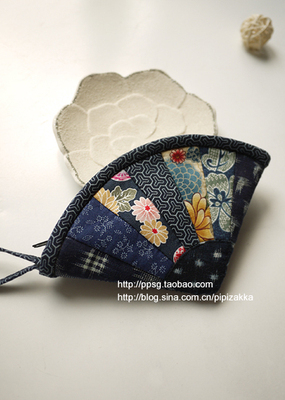 零钱包材料包布想说扇形