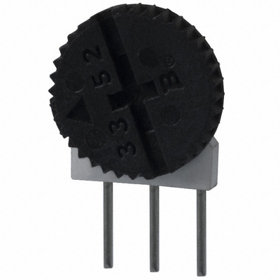 3352W-1-501LF【THUMBWHEEL POT 500 OHM 0.5W SIDE】