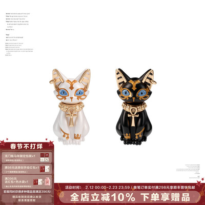 安卡系列埃及法老猫咪耳环耳饰