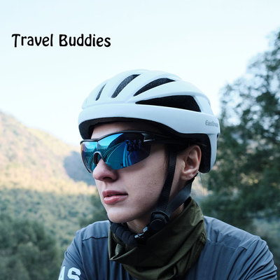 travelbuddies近视骑行眼镜公路山地自行车运动徒步炫彩护目镜