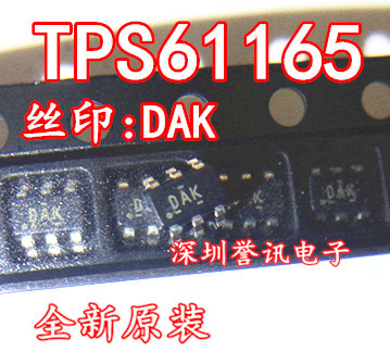 【直拍】TPS61165DBVR 印DAK SOT23-6 进口原装 LED照明驱动器IC