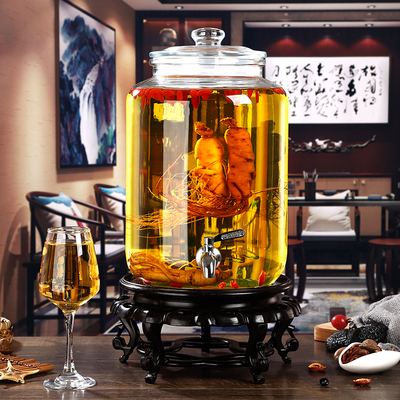 无铅加厚玻璃泡酒瓶家用