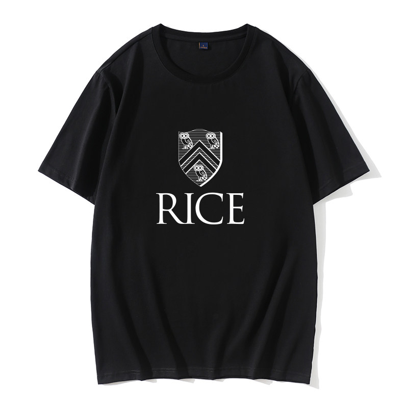 美国莱斯大学Rice University短袖T恤纪念品男女t恤文化衫班服