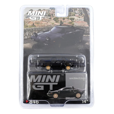 MINIGT 1:64 LANCIA STRATOS HF Stradale NERO