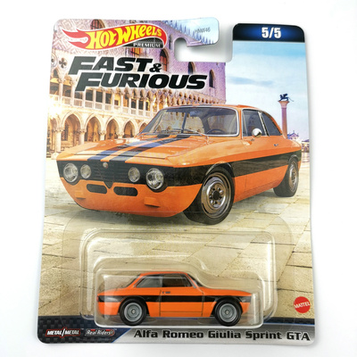 风火轮HotWheels速度与激情文化 ALFA ROMEO GIULIA SPRINT GTA