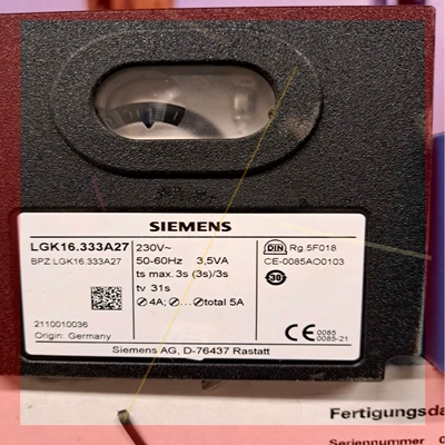询价!西门子LGK16.333A27