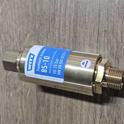 询价WITT85100D25bar逆火防爆器议价