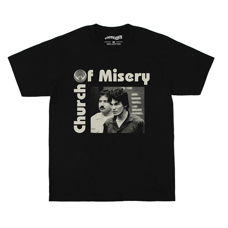 Church Of Misery T恤 Richard Ramirez Electric Wizard T-Shirt_虎窝淘