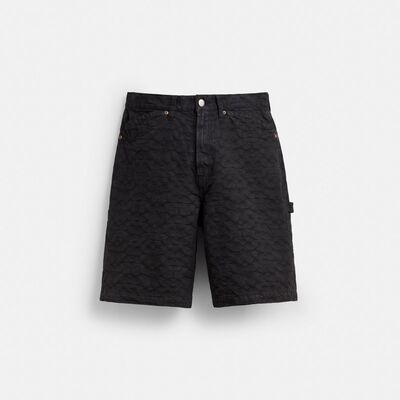香港代购 专柜正品 COACH | BRAIN DEAD丹宁短裤  CEU93