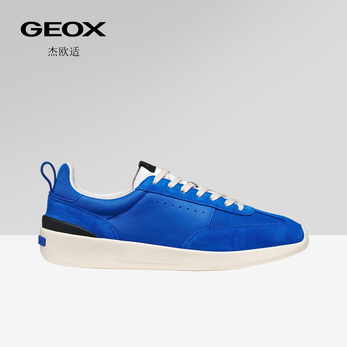 GEOX杰欧适男鞋26夏季新款运动透气板鞋舒适百搭圆头时尚休闲鞋