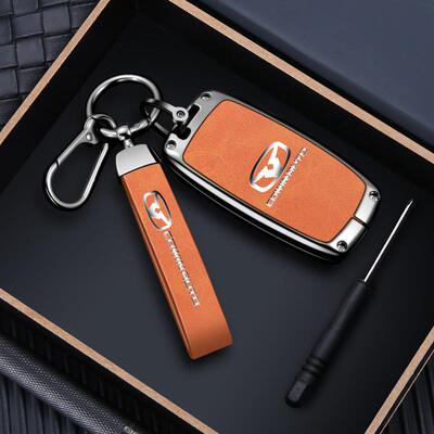 适用2024款凯翼炫界pro钥匙套保护壳22款炫界proEV改装高档包扣