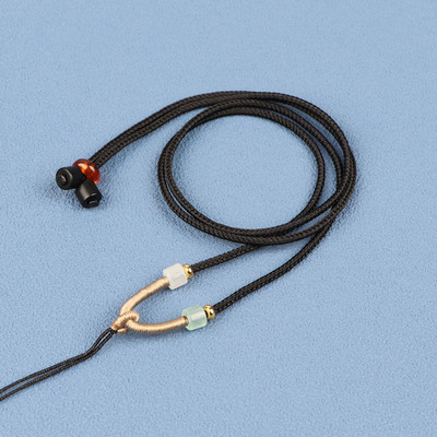 玉坠黄金配件挂件绳子吊坠挂绳饰