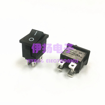 台湾HONGJU原装进口船型开关 MR-6-210-C5N-BB 4脚2档 KCD1-104