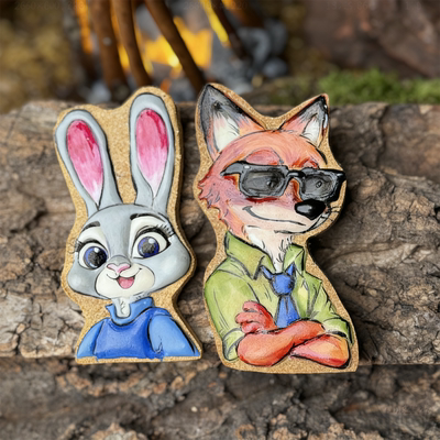 万狗期待老师疯狂动物城卡通糖霜饼干模具宠物淋面豹子警官朱迪