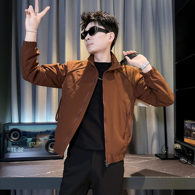 312A-J602-P98 控145 春季新款社会小伙夹克外套男潮流韩版上衣B