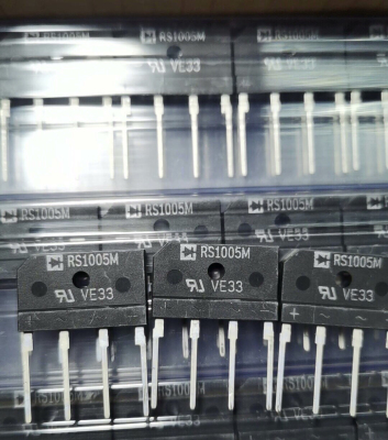 台湾丽正 RS1005M 代替KBJ1006G KBJ1010全新桥式整流器10A/1000V