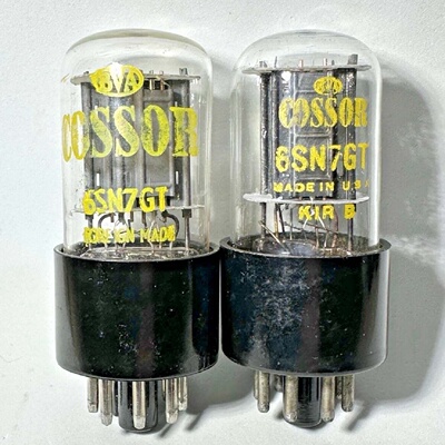 全新英国COSSOR6SN76SN7GTCV1988电