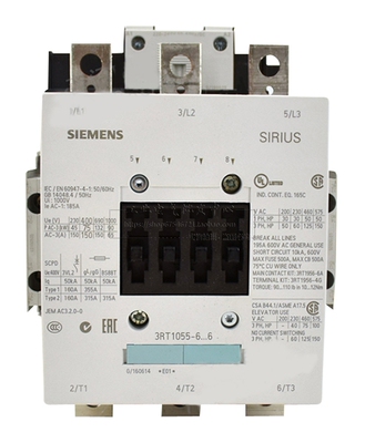原装正品 西门子3RT1055-6A接触器 3RT50556AF36 110-127V