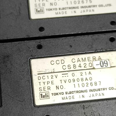 CS8420-09 CCD CAMERA TV0908A0 DC12V TELI 实物图 质量保证