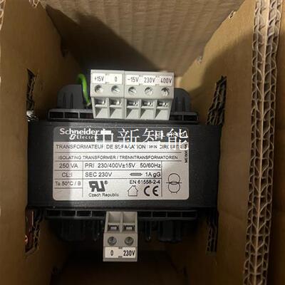 施耐德隔离变压器ABL6TS25U,盒子有些磨损