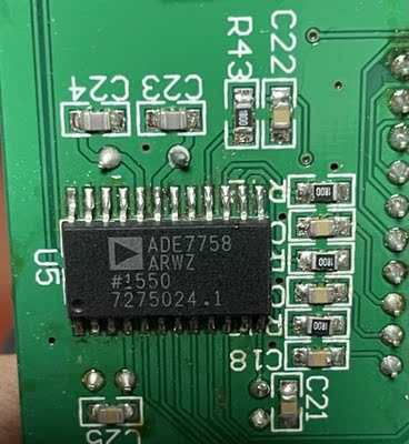 ADE7758ARWZ带板芯片