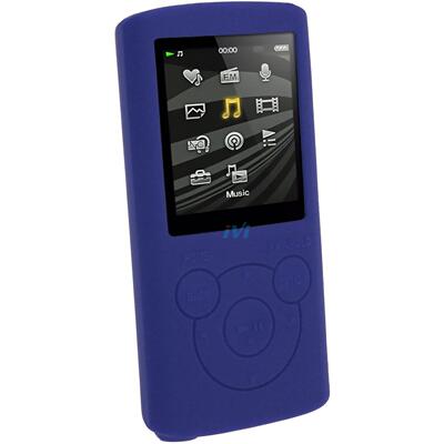 适用SONY索尼mp3 E383 E374 E385 硅胶套 防摔防水软保护壳
