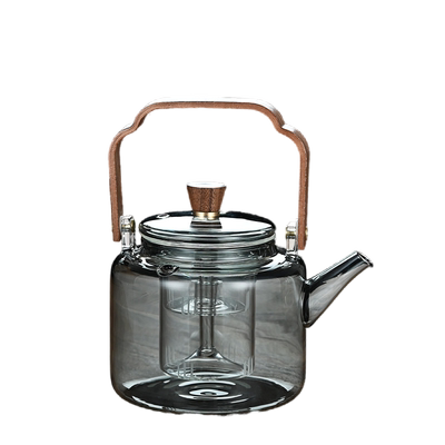 加厚玻璃蒸煮一体煮茶壶耐高温