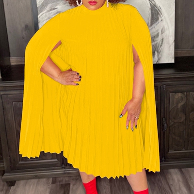 欧美女装宽松大码非洲连衣裙 African female dress big size red