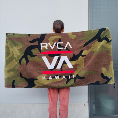 RVCA纯棉吸水居家户外大沙滩浴巾