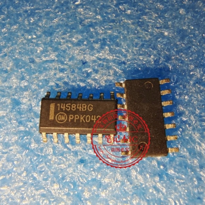 MC14584BDR2G 14584BG 14584B SOP14    新的  一个起拍