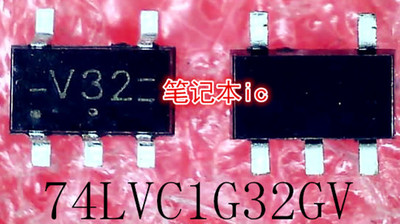 74LVC1G32GV   74LVC1G32   丝印：V32   SOT23-5封装    新的